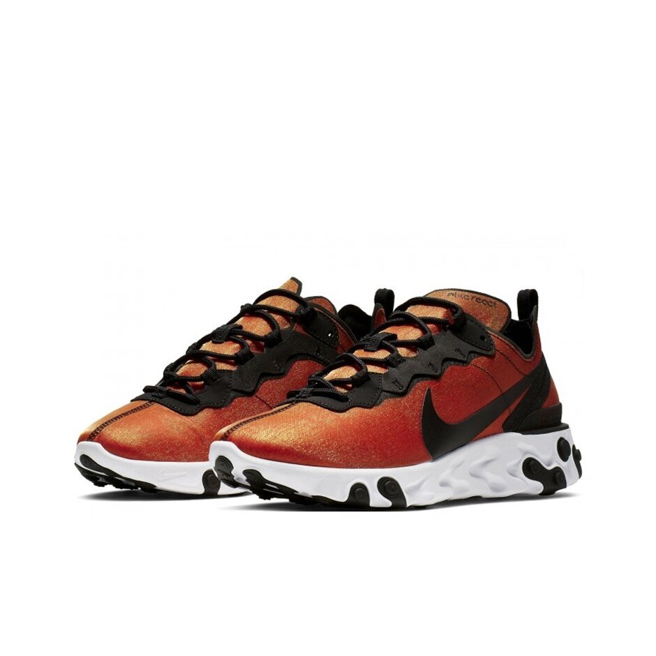Кроссовки NIKE React Element 55, размер EU 41 стопа (26CM), красный — фото 1