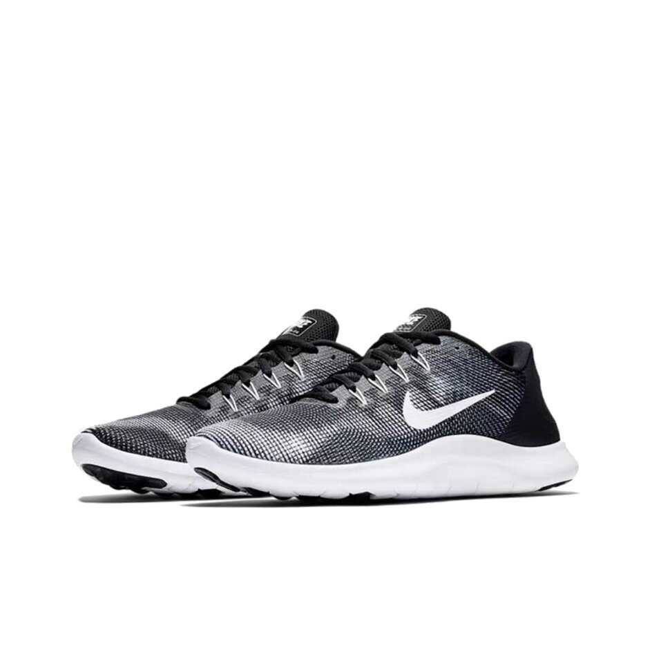 Кроссовки NIKE Flex 2018 RN, размер EU 42.5 стопа (27CM), черный — фото 1