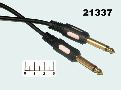 Шнур AUD 6.3-AUD 6.3 моно 3м gold пластик Premier (5-139)