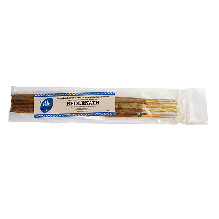 BHOLENATH Ramakrishna's Natural Handmade Incense Sticks (боленатх натуральные благовония ручной работы, Рамакришна), 20 г.