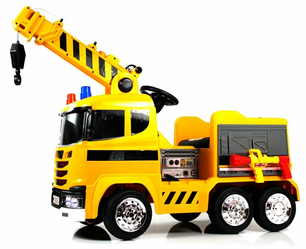 Детский электромобиль RiverToys G002GG Желтый