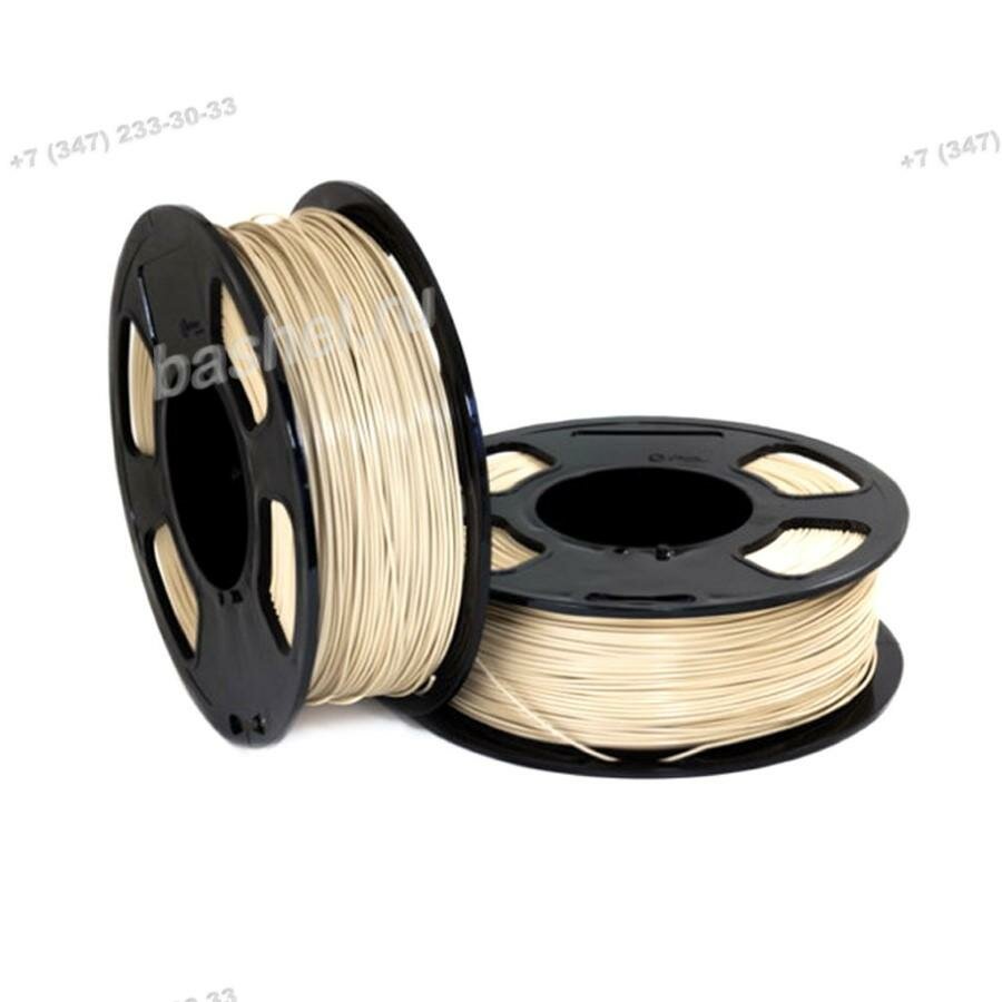 Пластик для 3D принтера GF PETG Бежевый (Beige) 1,75 мм. 1 кг, Geek Filament