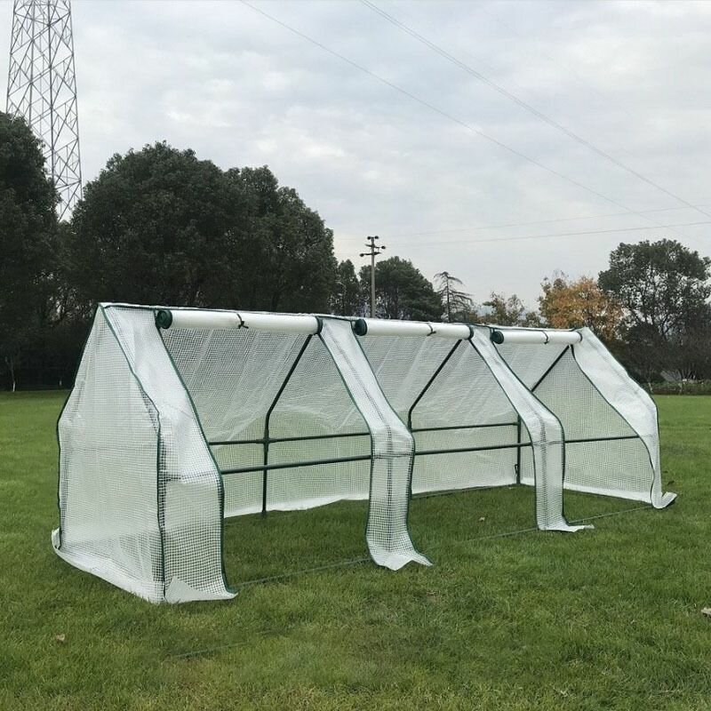 Парник, теплица мини PP-OD00029-20240228CC-25_OD00029WhiteSpire270+Shelf-20240228CC-25 2.7х0.9х0.9м