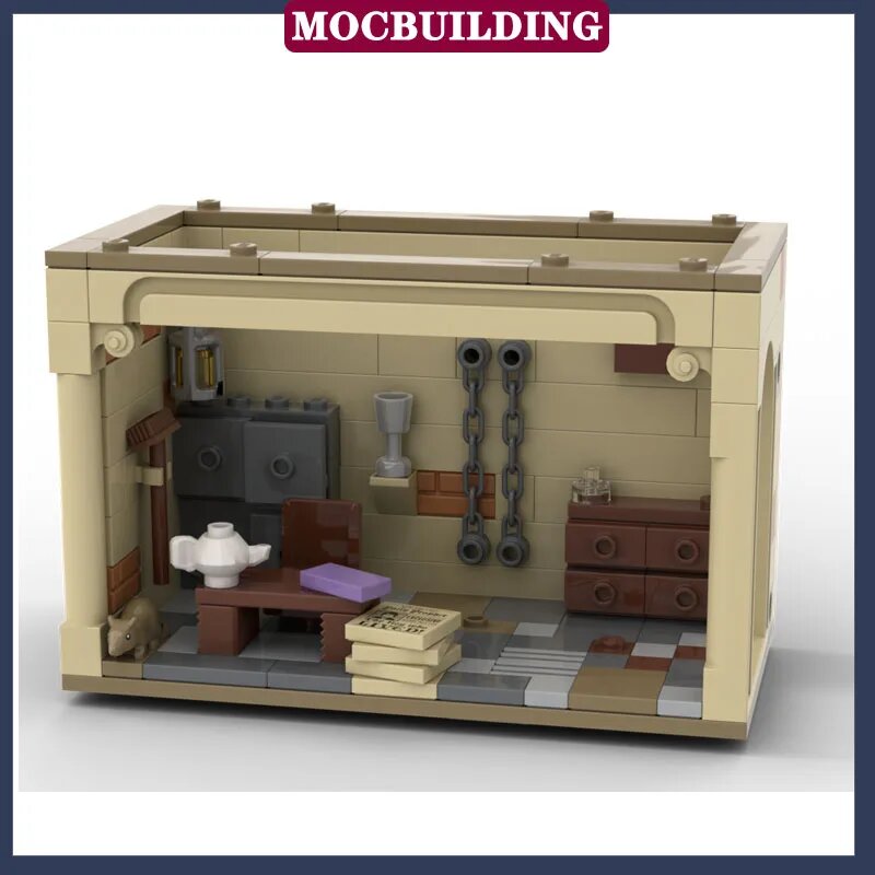 MOCBUILDING Модульный замок-дом набор конструктора 14+