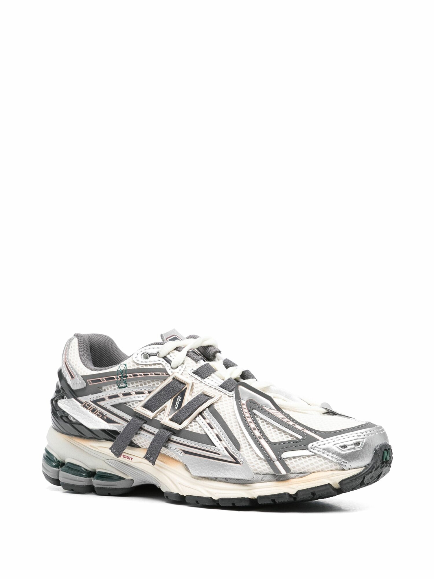 Кроссовки New Balance 1906A, размер 11 US, серебристый/красный — фото 1