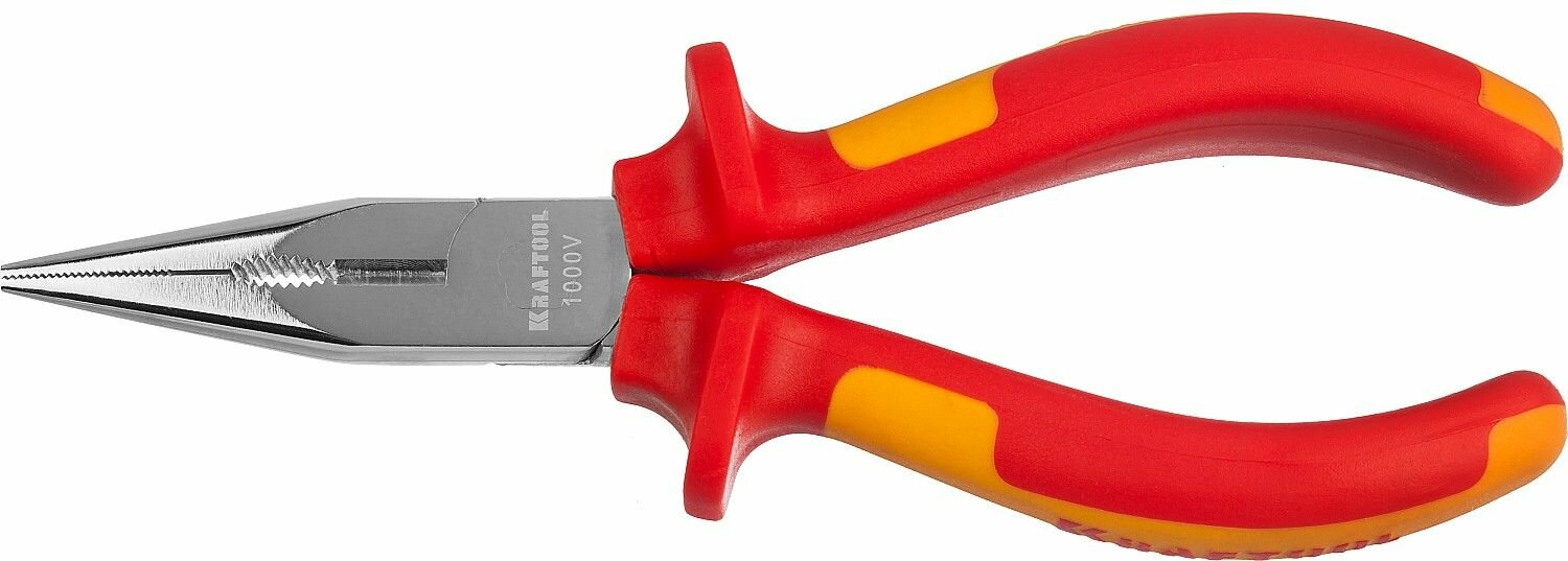 Тонкогубцы KRAFTOOL Electro-Kraft, 160 мм, качественный инструмент 2202-3-16_z01