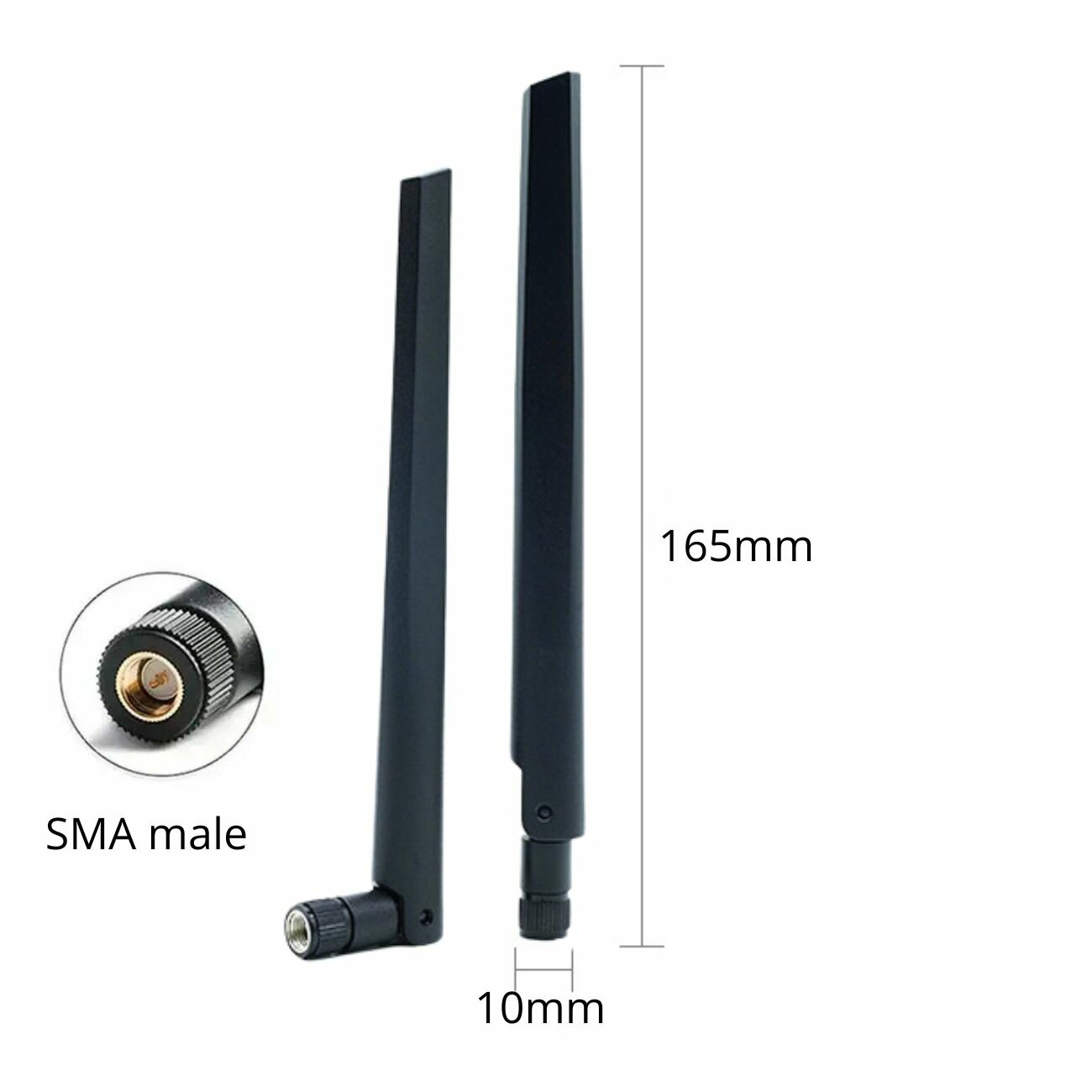 Антенна 4G LTE для роутера модема SMA-male 2 шт