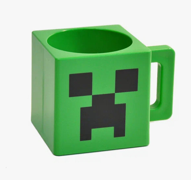 Кружка для воды 290 мл, пластик, для микроволновки и посудомоечной машины, стильный дизайн, удобная и практичная