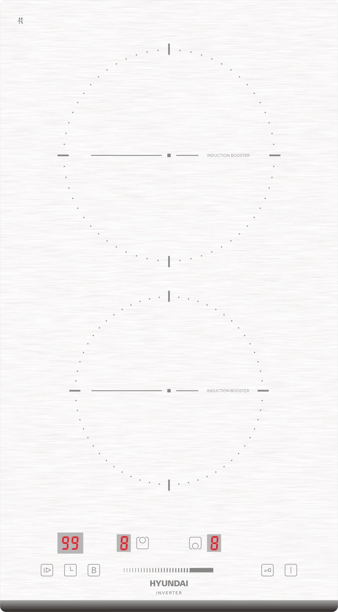 Встраиваемая индукционная варочная панель Hyundai HHI 3752 WG