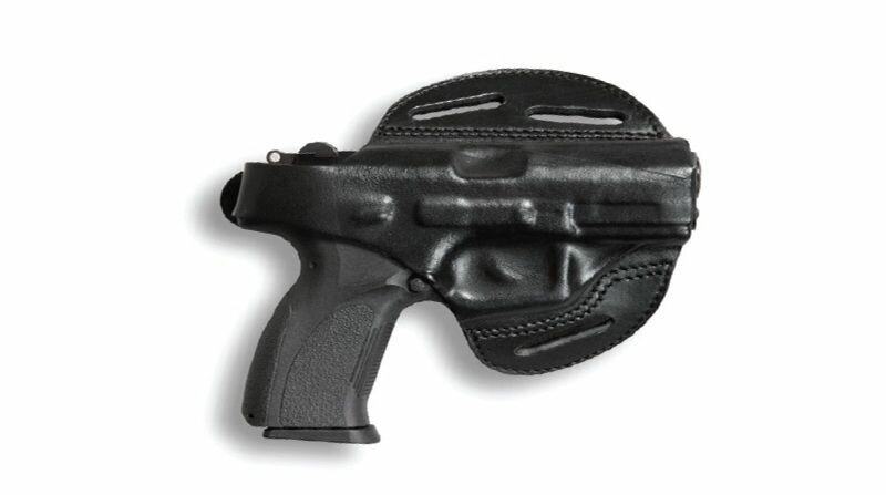 Кобура поясная VEKTOR кожаная для Т10, формованная