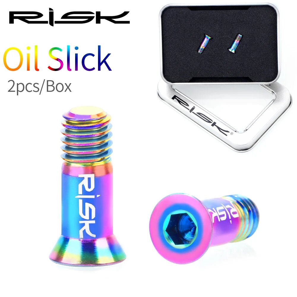 RISK Болты для переключателя 2шт, Oil Slick