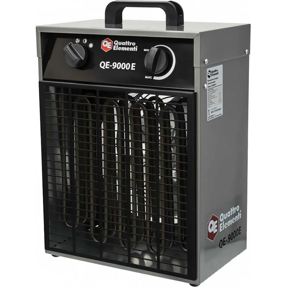 Электрическая тепловая пушка QUATTRO ELEMENTI QE-9000 E 248-566, листовой стали, 380 В