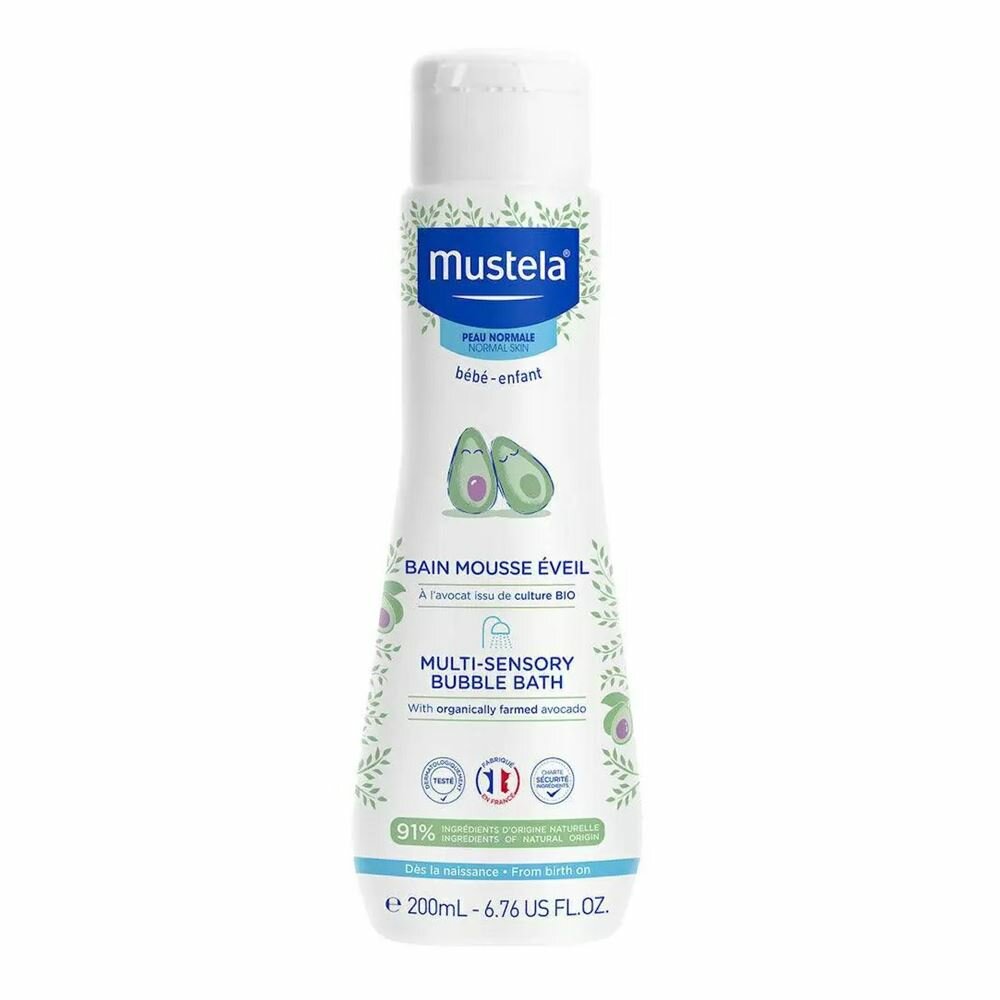 Пена для ванн Mustela Bebe Multi-Sensory, 750 мл