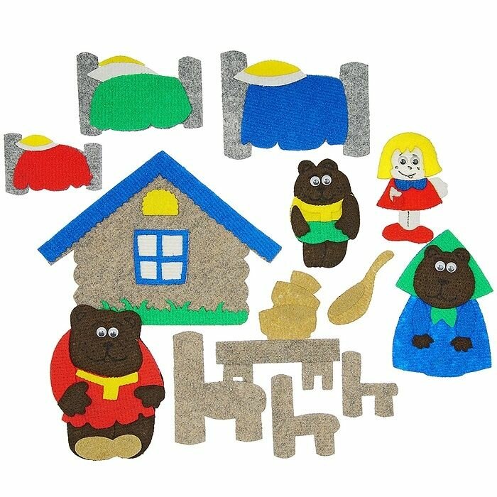 Развивающая игра liplip Три медведя с игровым полем (LIP1075)