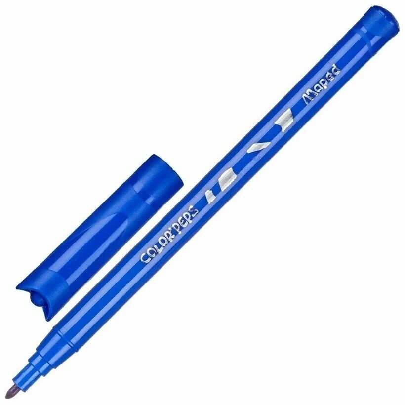 Фломастеры Maped "Color'peps Ocean", 12 цветов, смываемые (845720)