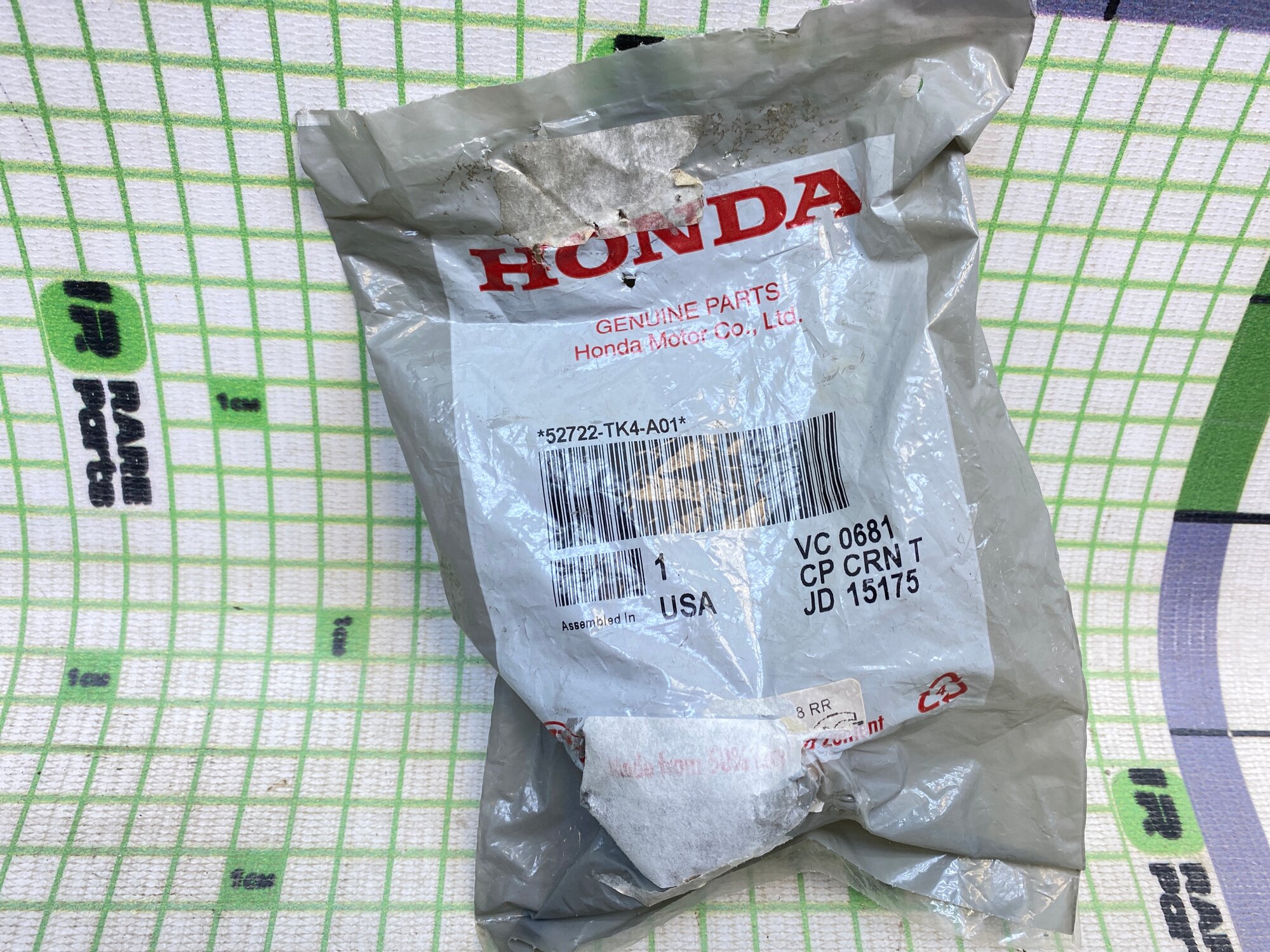 Отбойник заднего амортизатора для Honda Accord