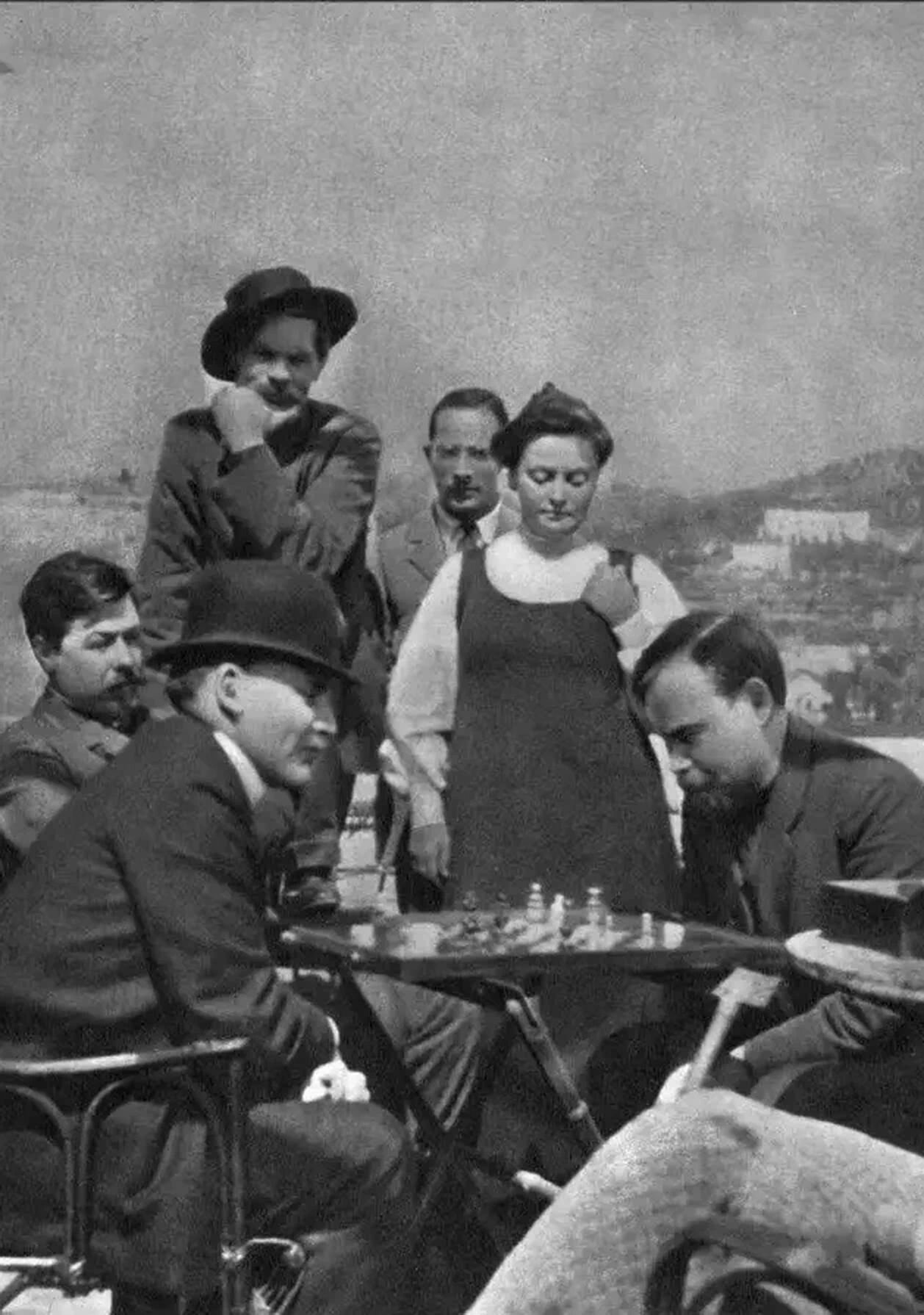 Плакат, постер Владимир Ильич Ленин на бумаге, размер 42х60см