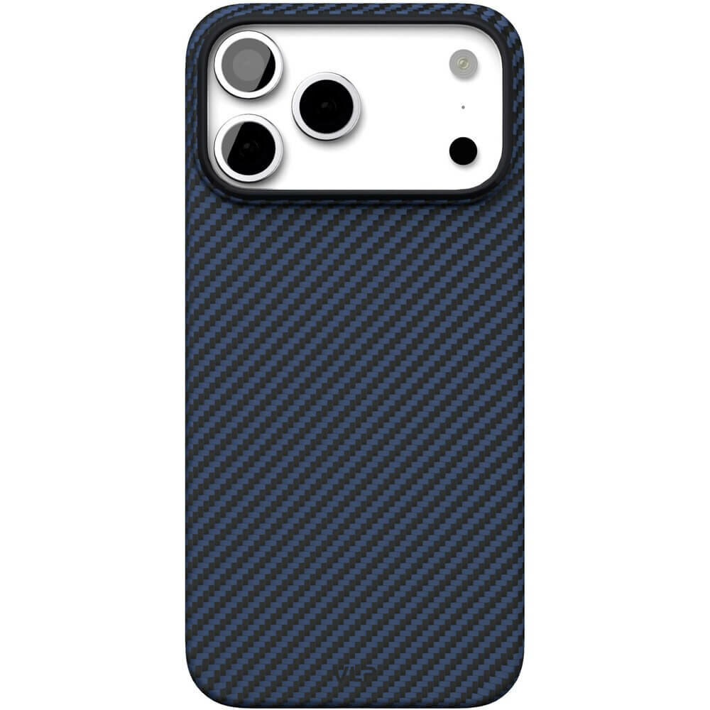 Чехол VLP Kevlar Case с MagSafe для iPhone 17 Pro Max синий (1058072)