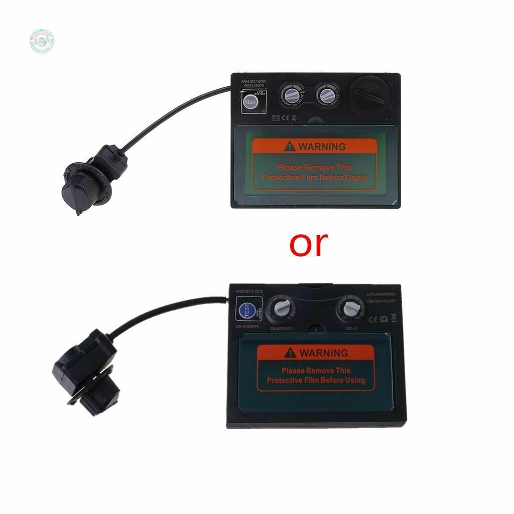 Автоматический сварочный фильтр DIN9-13, солнечная панель, защита глаз от дуги и УФ, регулируемая чувствительность, универсальный объектив для сварочного шлема