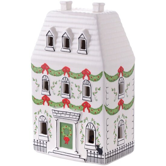 Домик с подсветкой Tkano Olgod из коллекции New Year Essential, 19см, TK25-NY_LH0004