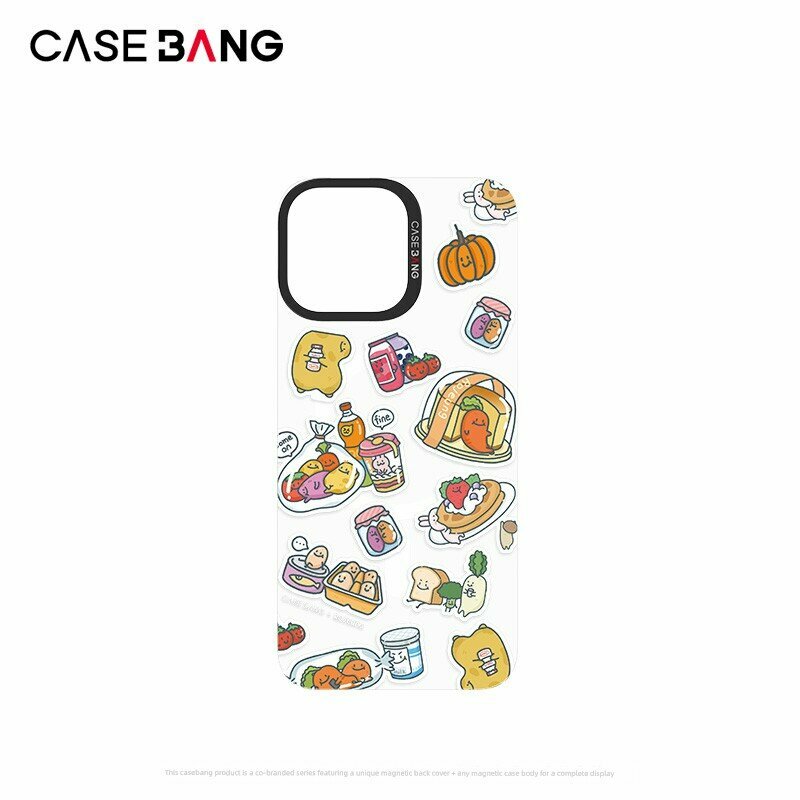 Кейс-накладка Casebang x Cai Cai съемная задняя крышка для iPhone 17, ограниченная коллекция