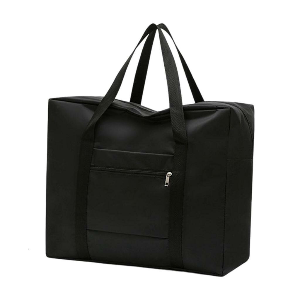 Тканевый дорожный мешок-оксфорд, Черный - m