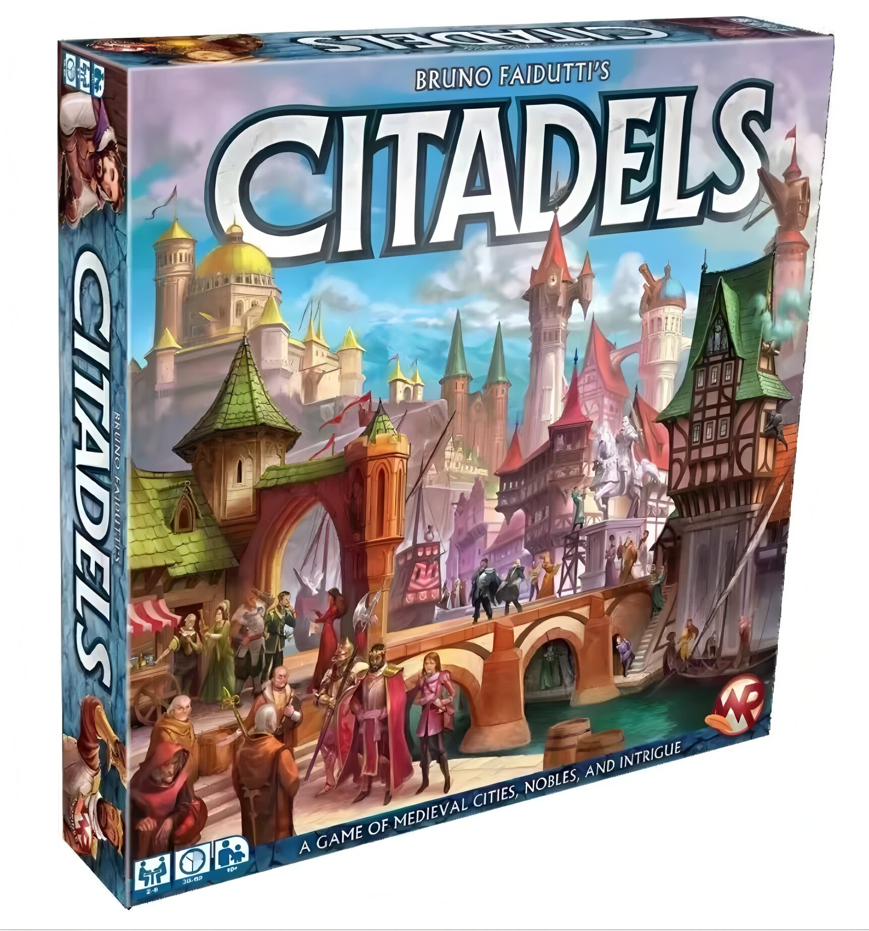 Настольная игра "Цитадель Делюкс. Английская версия", для развития меткости, 2-8 игроков