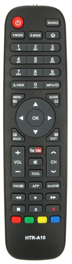 Пульт к Haier HTR-A10 YouTube TV