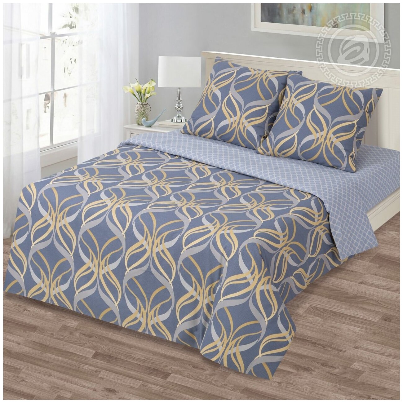 Постельное белье/Дарси(Премиум)/АртПостель/Бязь/Евро