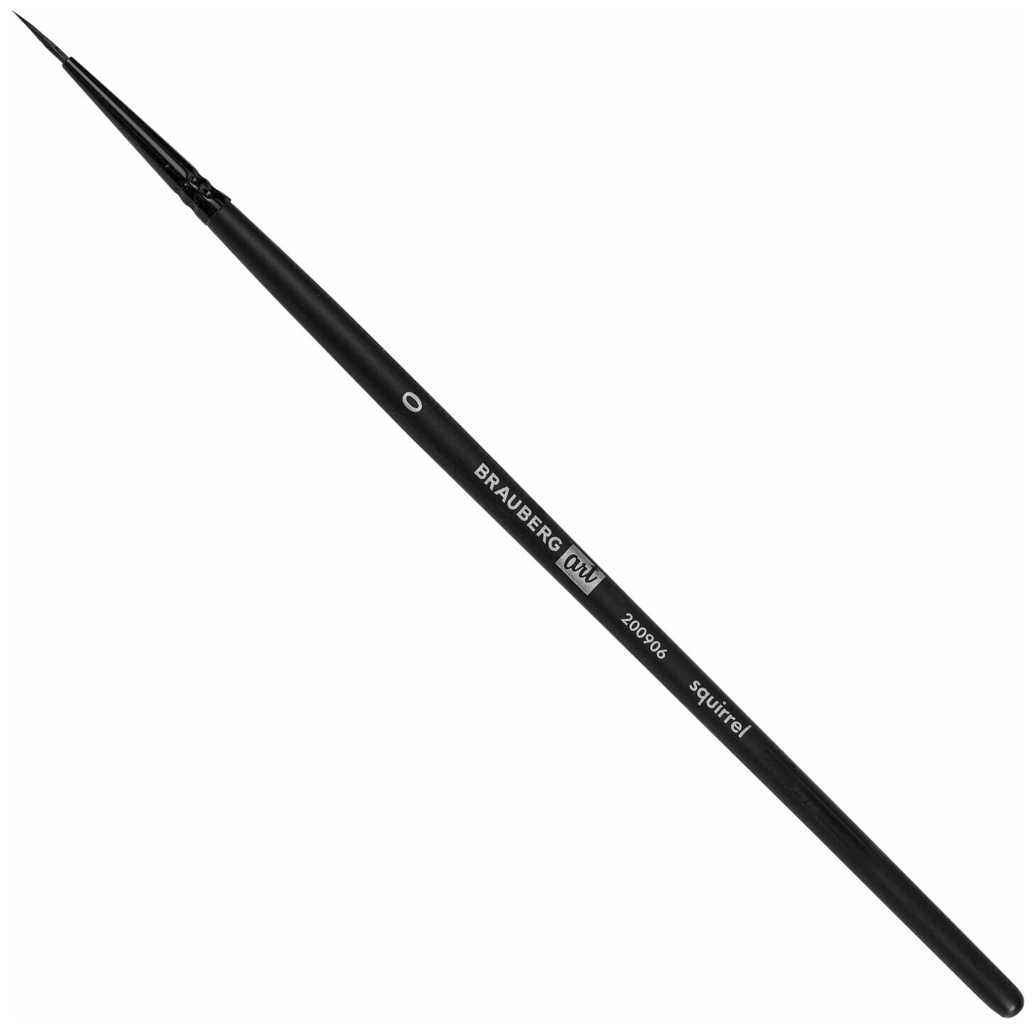 Кисть художественная проф. BRAUBERG ART CLASSIC, белка, круглая, № 0, 200906 (цена только за 1 шт.)