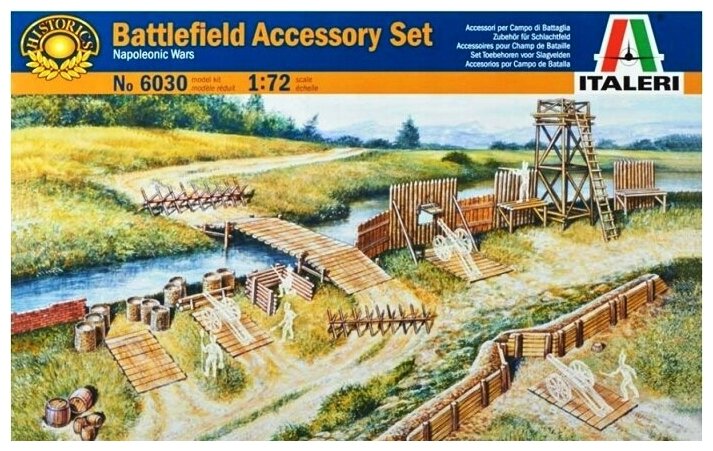6030 Italeri Аксессуары Battlefield Accessory Set 1/72