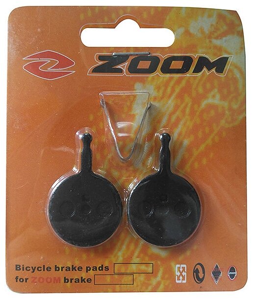 Колодки тормозные для дисковых тормозов ZOOM DB280