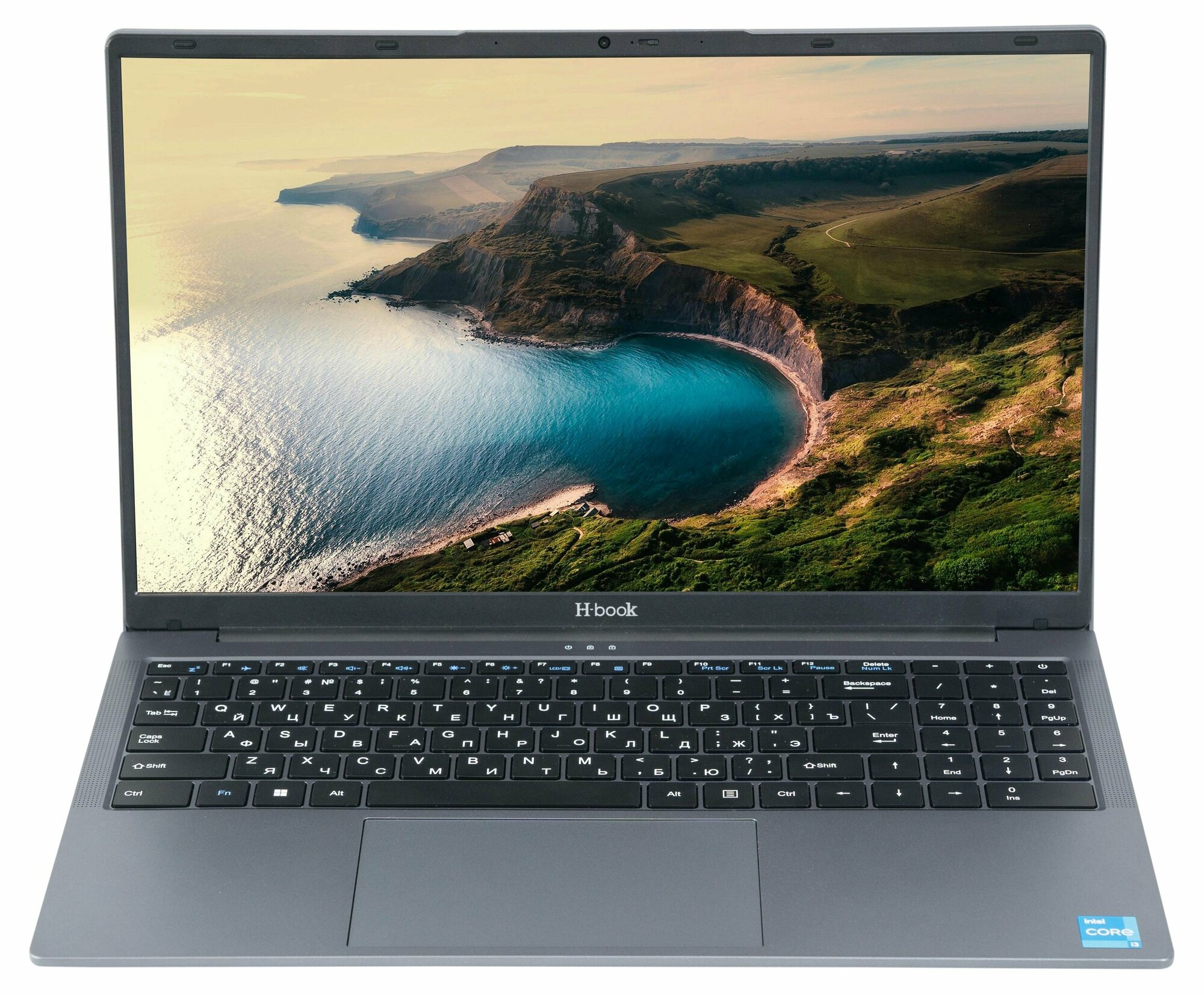 Ноутбук H-Book 15 IPK1, 1920*1080 IPS, 15,6" i5-1235U, 8 ГБ, SSD 256 ГБ, Win11PRO TRIAL T52E3WG