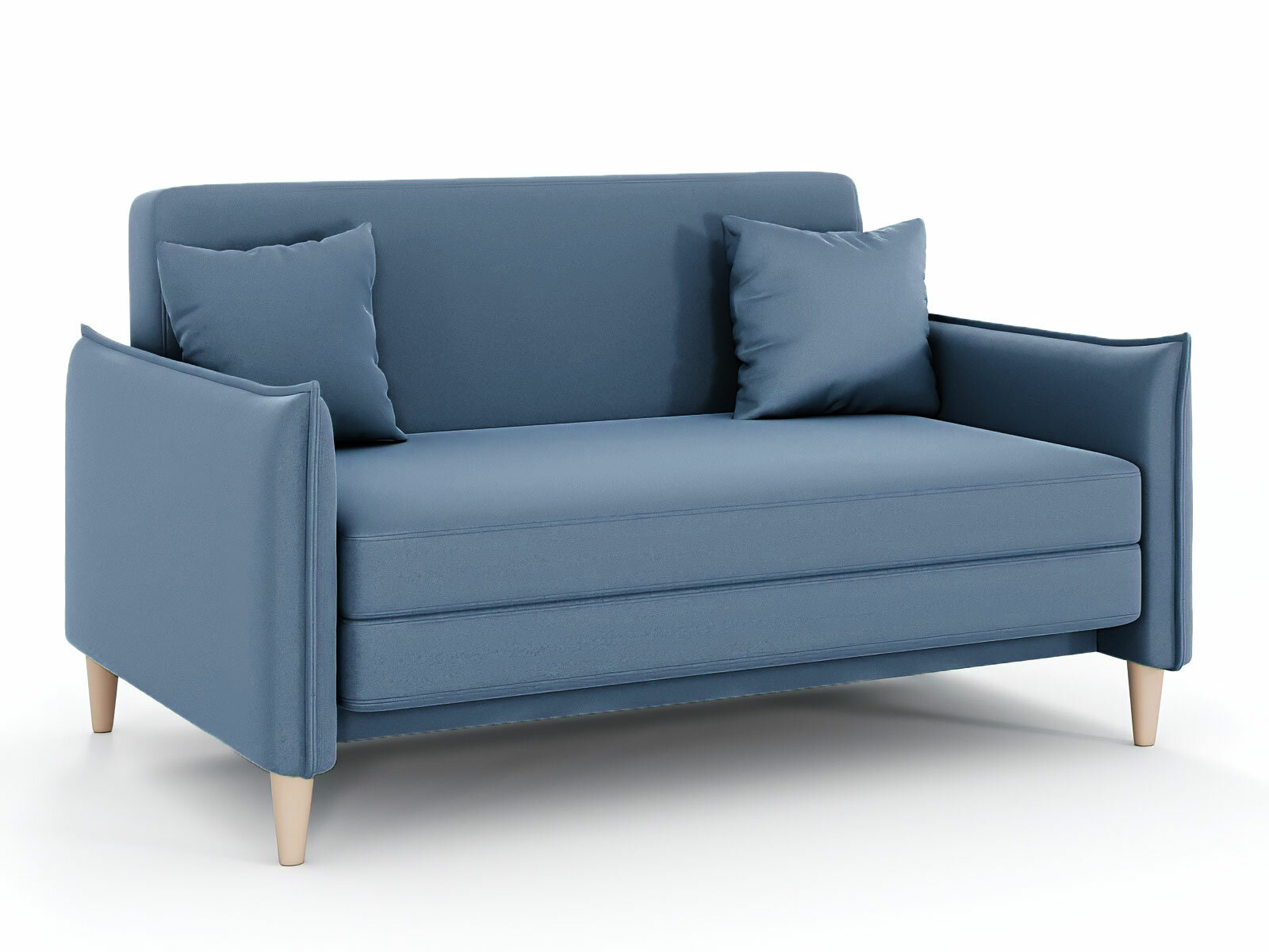 Раскладной диван Порту Мини синий 120