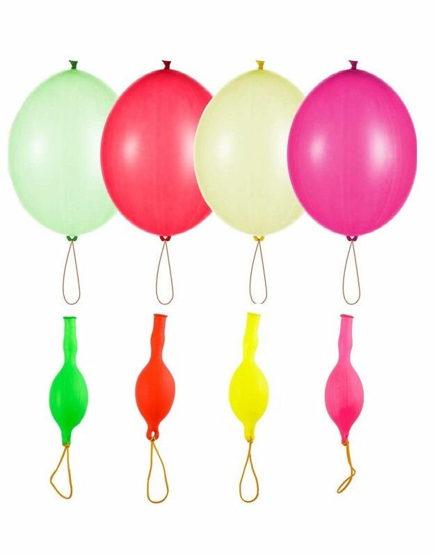 Панч-болл 4 шара цветных 35х50 см