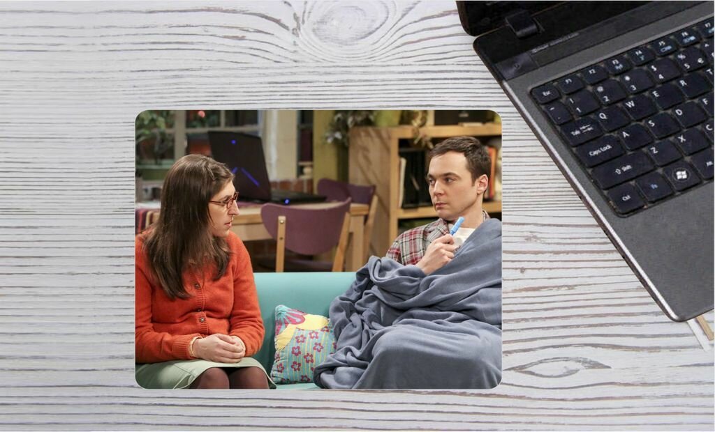 Коврик для мыши Теория большого взрыва, The Big Bang Theory №4