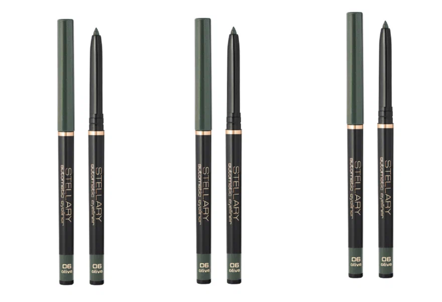 Автоматический карандаш для глаз Stellary Automatic eyeliner, тон 6 Olive, 0,28 г 3 шт