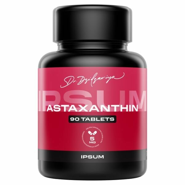 Ipsum Астаксантин желательные и растительные капсулы 759мг №60