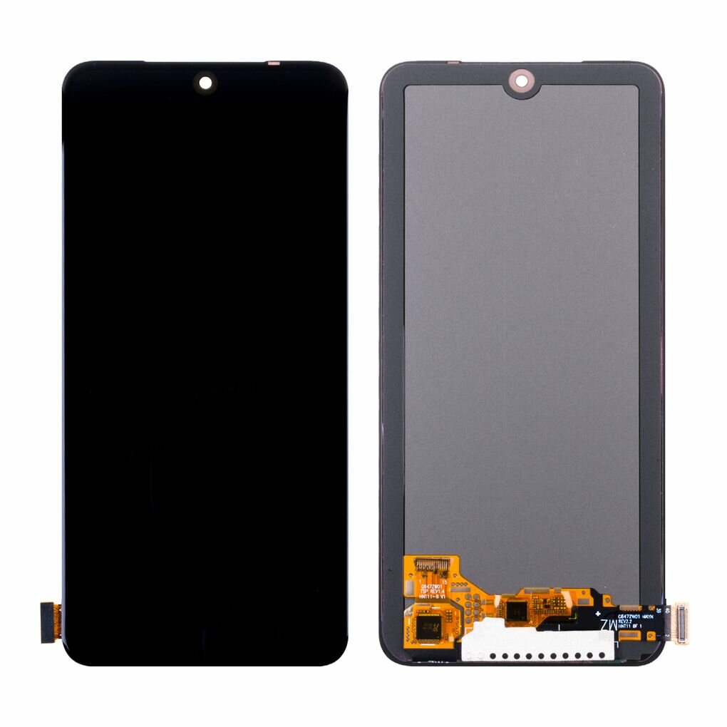 Дисплей для Xiaomi Redmi Note 11/11S 4G/Poco M4 Pro 4G с тачскрином Черный - (OLED)