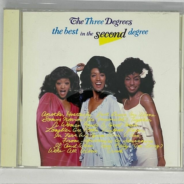 Музыкальный диск The Three Degrees-The Best In Second Degree - Ballads Collection (CD, JAPAN) '93 MINT