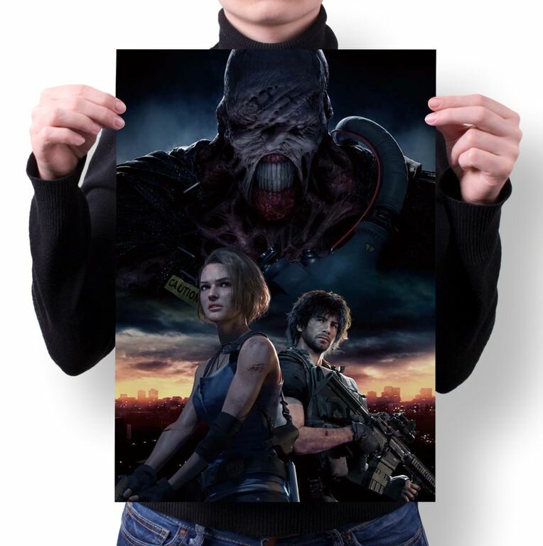 Плакат Resident Evil, Обитель зла №1, А2