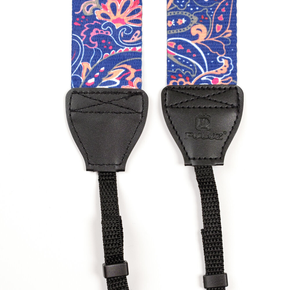 Ремень для фотоаппарата тканевый PULUZ, пейсли