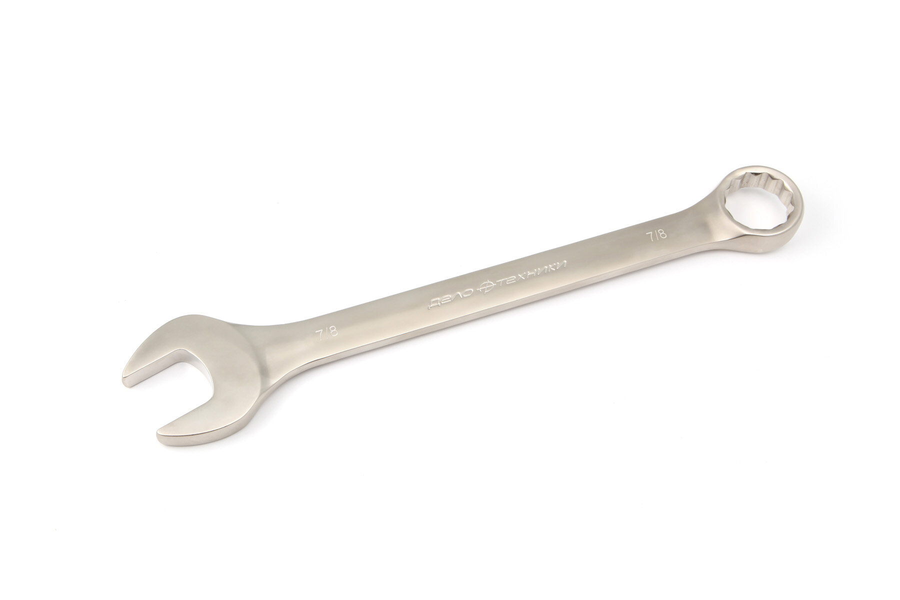 Ключ комбинированный дюймовый 7/8", сталь CrV, Дело Техники, 511828