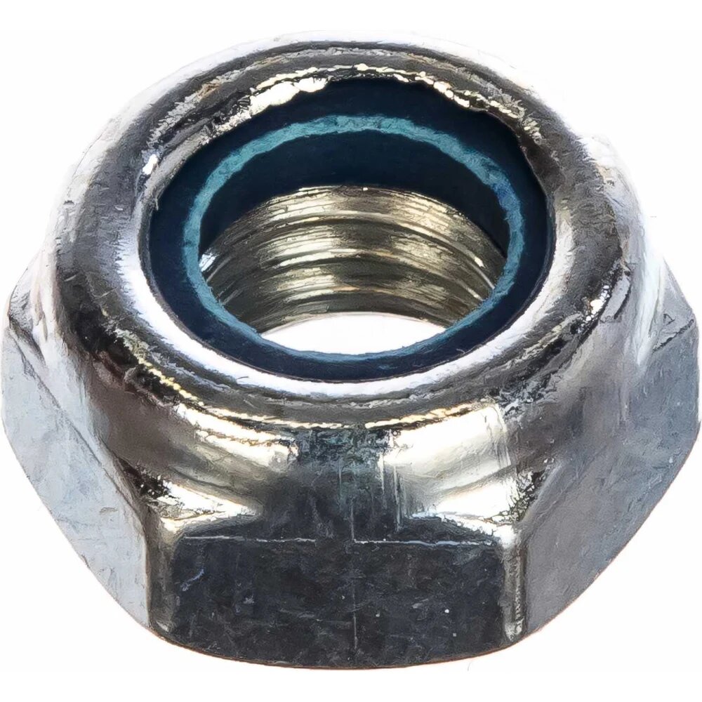 Самоконтрящаяся гайка DIN 985 оцинкованная М10, 40шт - коробка Tech-Krep 105255