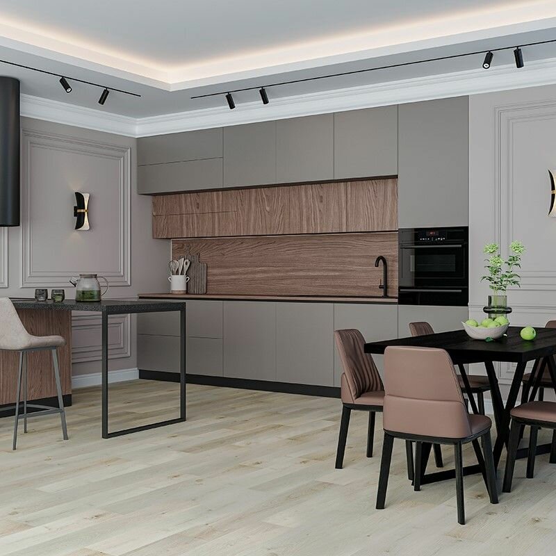 Кварц-виниловый ламина Alta Step Perfecto 34 класс 5мм Дуб дальневосточный (2,631 кв м) с подложкой