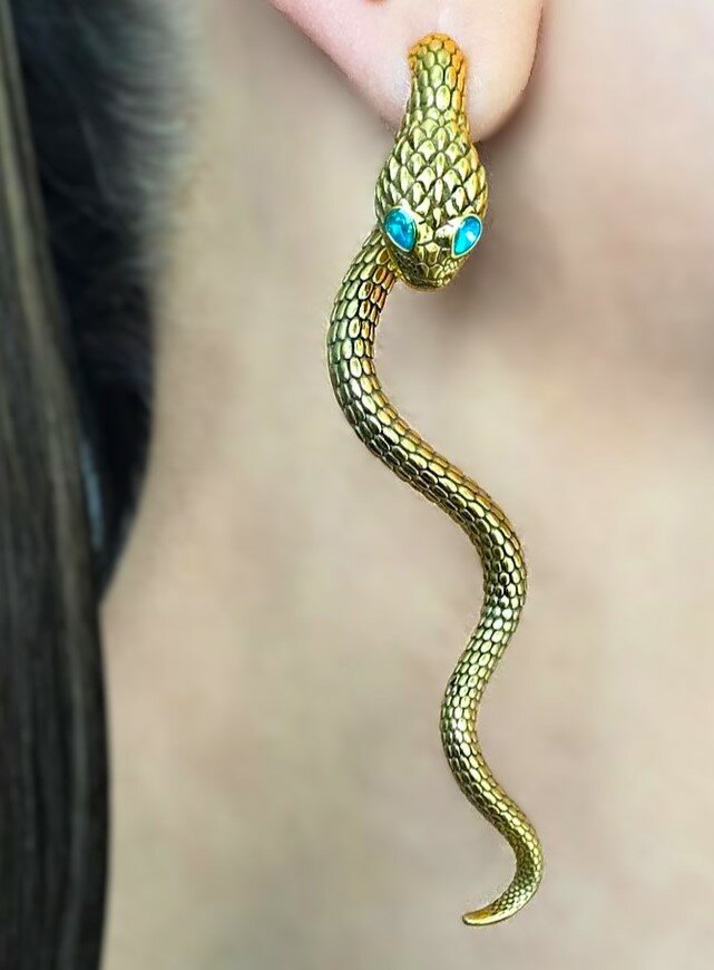 Серьги, славянский оберег, фианит, Swarovski Zirconia