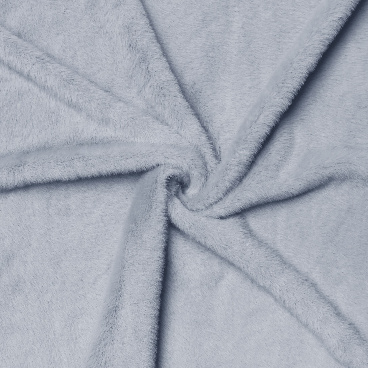 Искусственный мех для рукоделия и шитья, 100х160 см, серо-голубой цвет