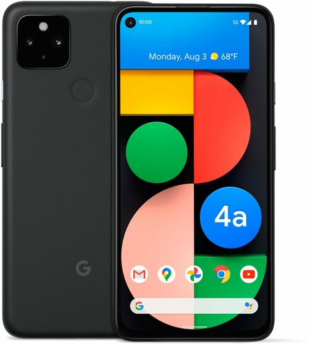 Смартфон Google Pixel 4a 5G 6/128 ГБ JP, nano SIM+eSIM, Just black ...