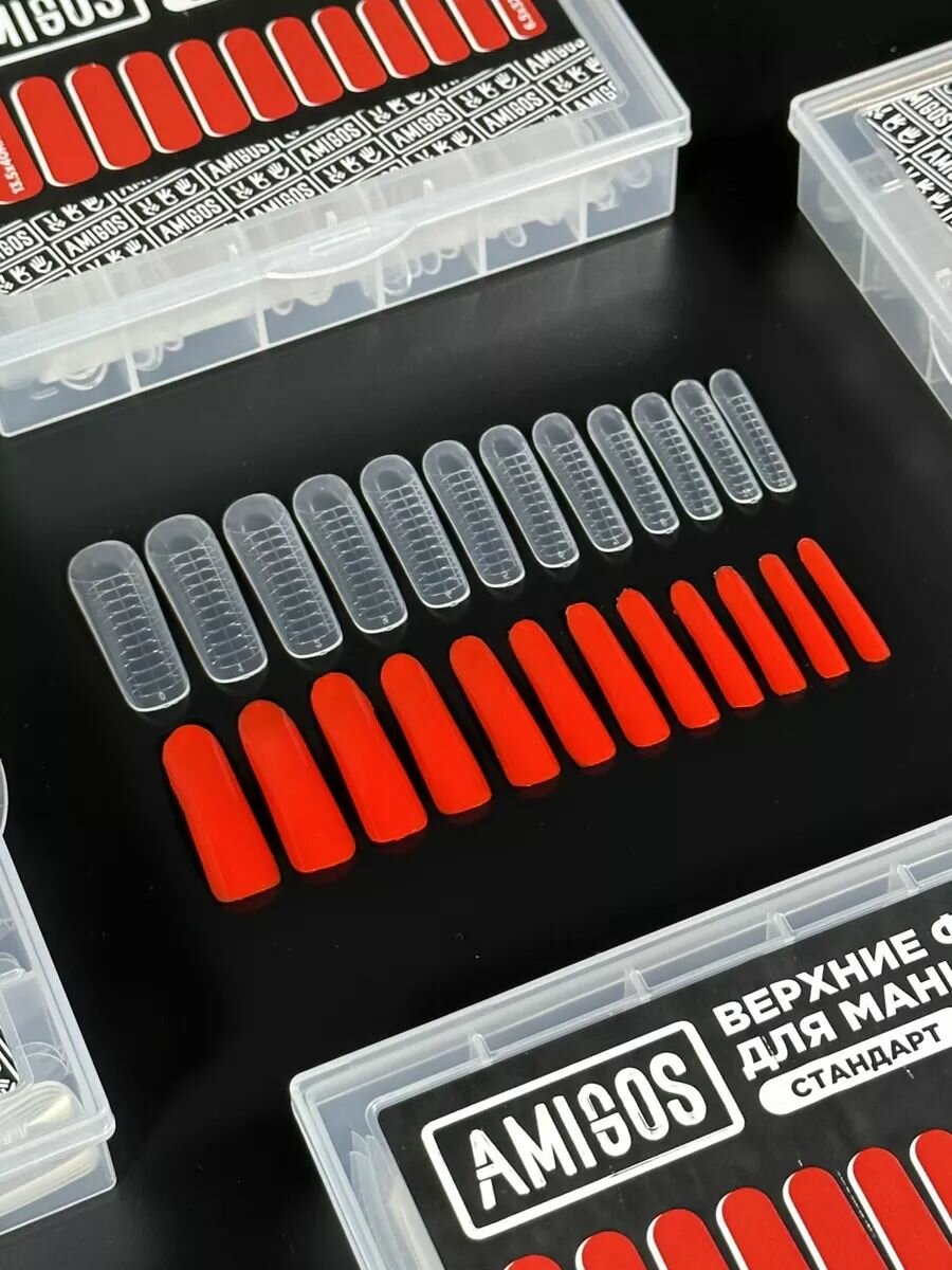 Верхние формы для маникюра стандарт, 120 шт