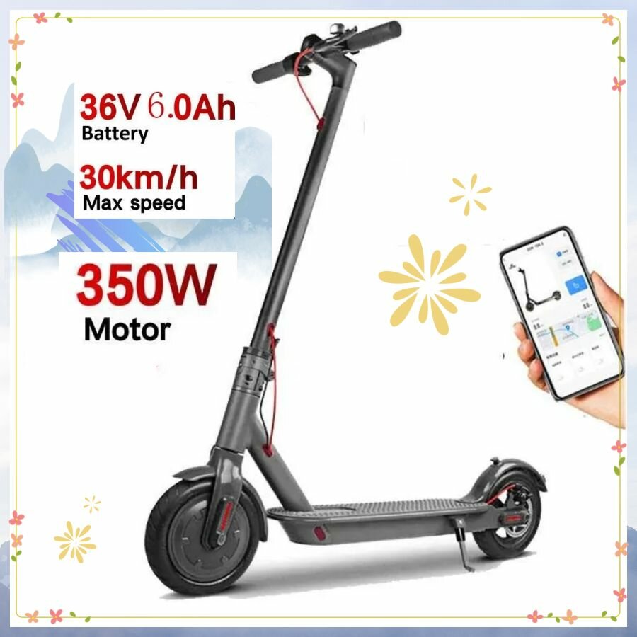 Электросамокат CITYPARTNER (Рестайлинг 2024). Китайский бутик